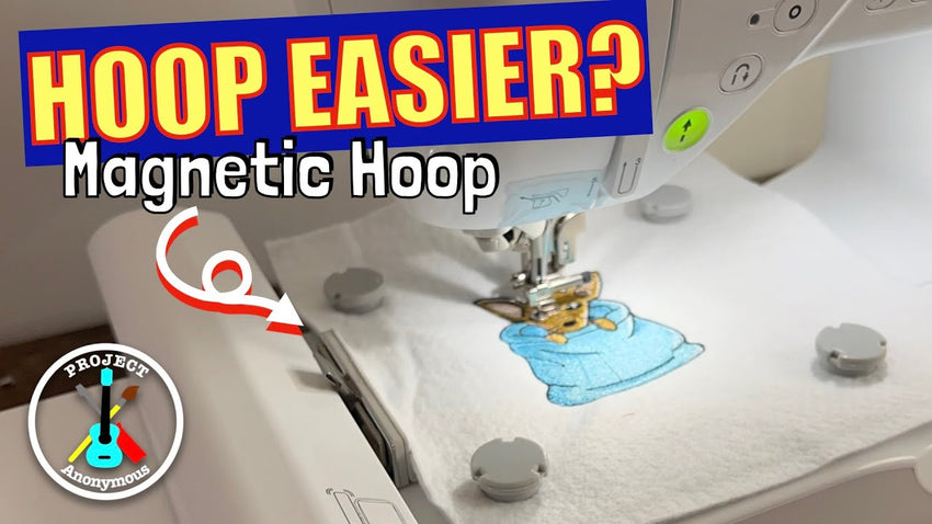 Janome Magnetic Hoop: Faster Setup & Precise Alignment – MaggieFrames