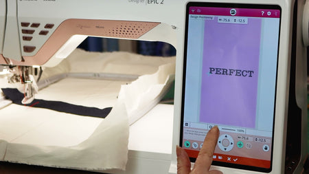 Husqvarna Viking Designer Epic 2: Laser-Guided Embroidery – MaggieFrames