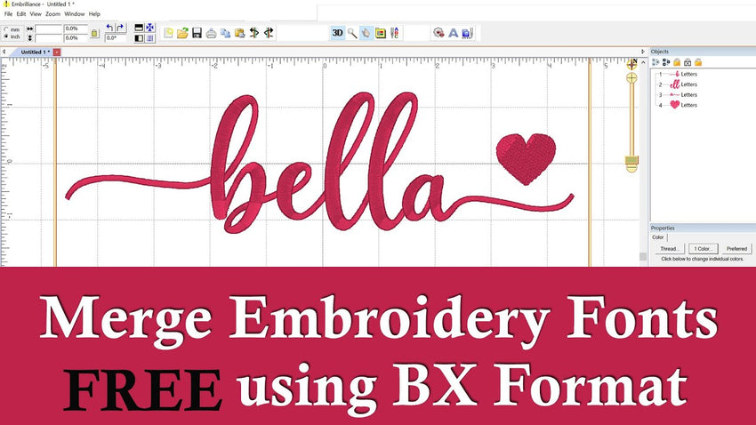 Free Brother Embroidery Fonts: PES vs BX Workflow Guide – MaggieFrames