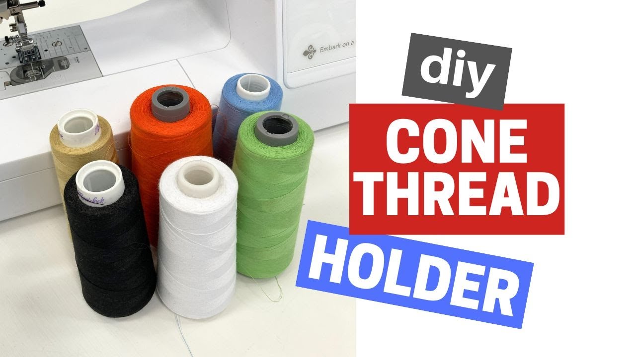 Cone Thread Holders: Tangle-Free Thread and Smooth Tension – MaggieFrames